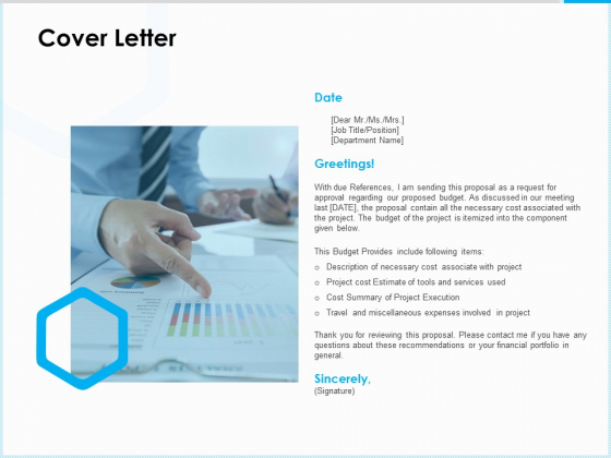 Infographic Cover Letter