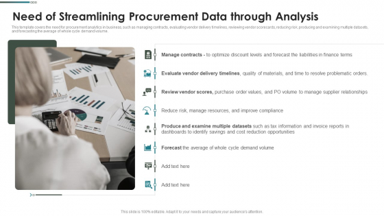 Purchase Assessment Process Need Of Streamlining Procurement Data ...