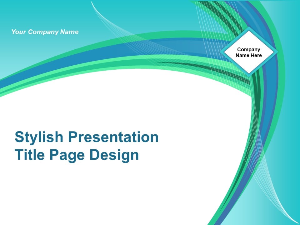 stylish-presentation-title-page-design-ppt-powerpoint-presentation