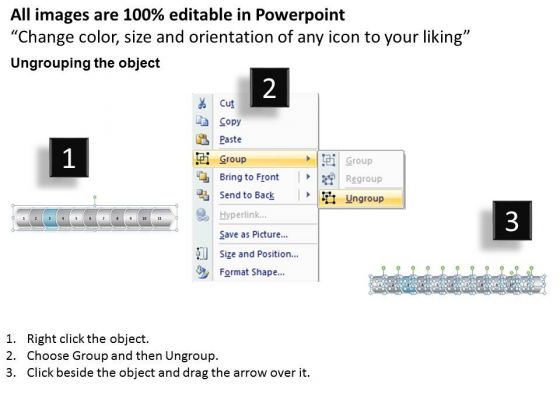 4 Phase PowerPoint templates, Slides and Graphics