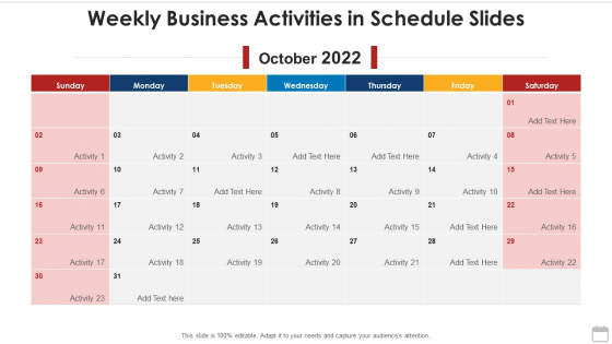 Schedule Activities PowerPoint templates, Slides and Graphics