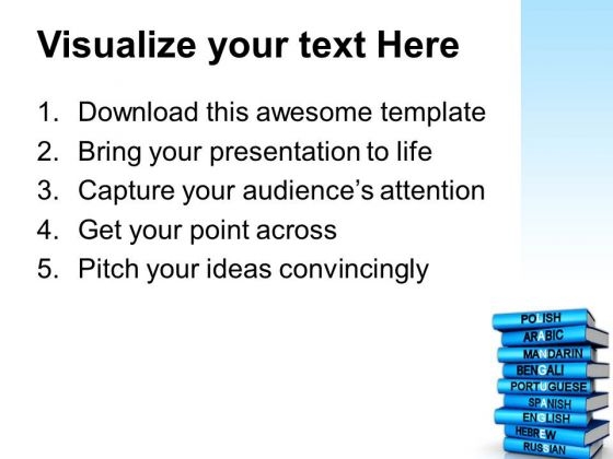Different Languages Global Powerpoint Templates And Powerpoint Themes 