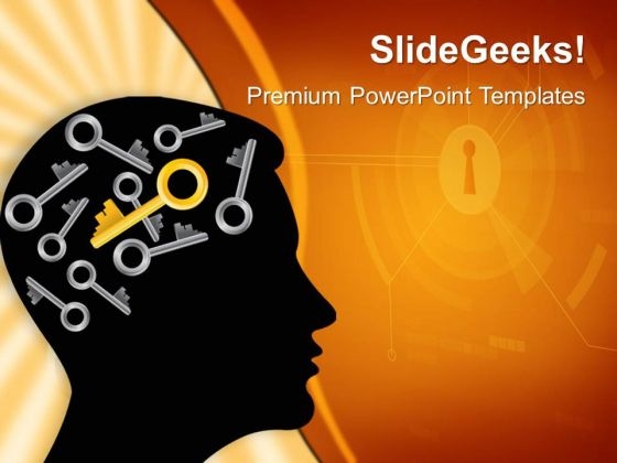 Mind Key Security PowerPoint Templates And PowerPoint Themes 0512 ...